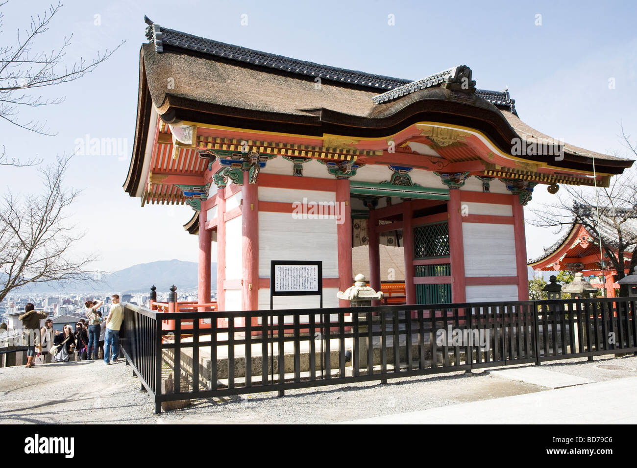 Kiyomizudera 'Pure Water Temple' complex overlooking Kyoto, Japan Stock ...