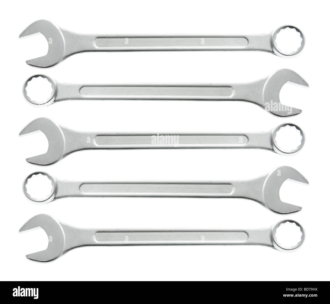 Spanners wrench Cut Out Stock Images & Pictures - Alamy