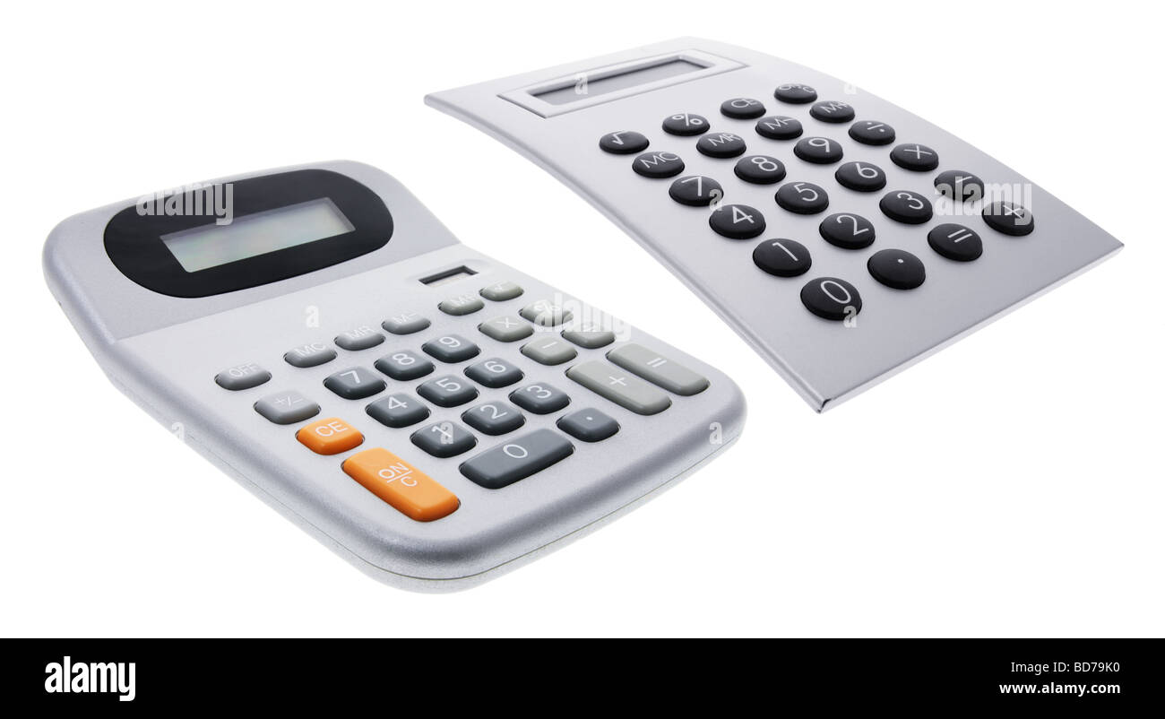 Electronic calculators hi-res stock photography and images - Alamy