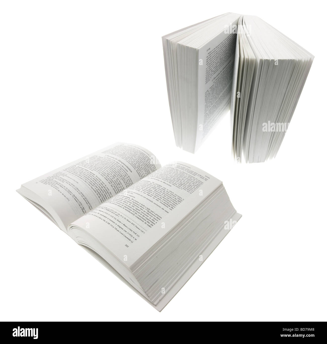 Educational textbooks Cut Out Stock Images & Pictures - Alamy
