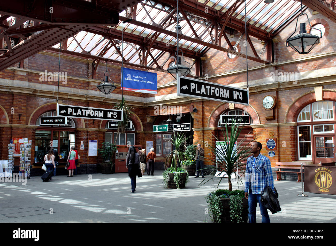 Moor Street railway station, Birmingham, England, UK Stock Photo - Alamy