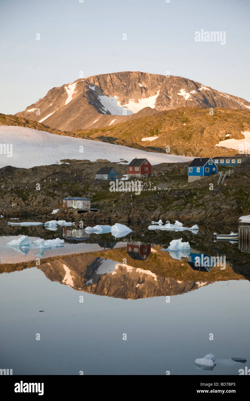 Reflections at Kulusuk, East Greenland Stock Photo - Alamy