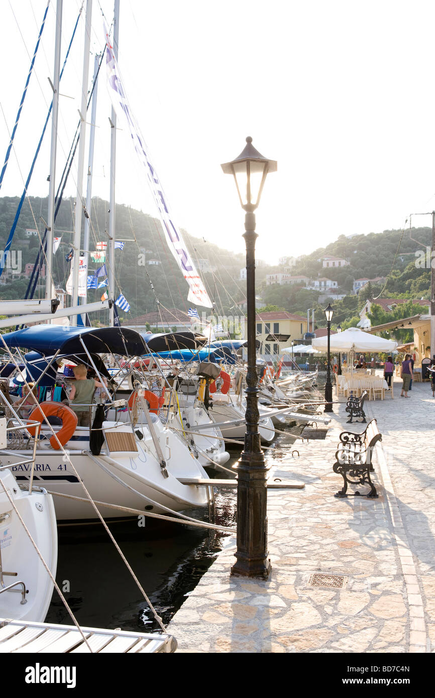 Harbour of Kioni, Ithaca, Greece Stock Photo - Alamy