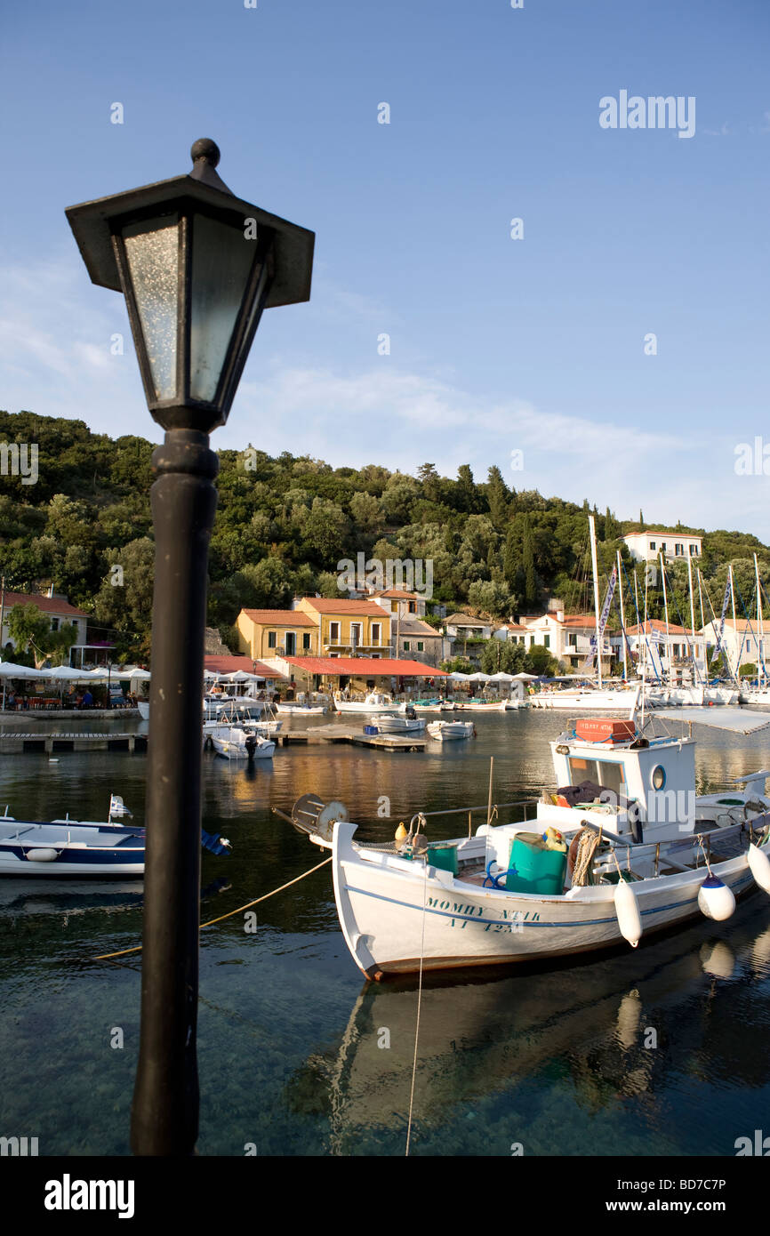 The Harbour of Kioni, Ithaca, Greece Stock Photo - Alamy