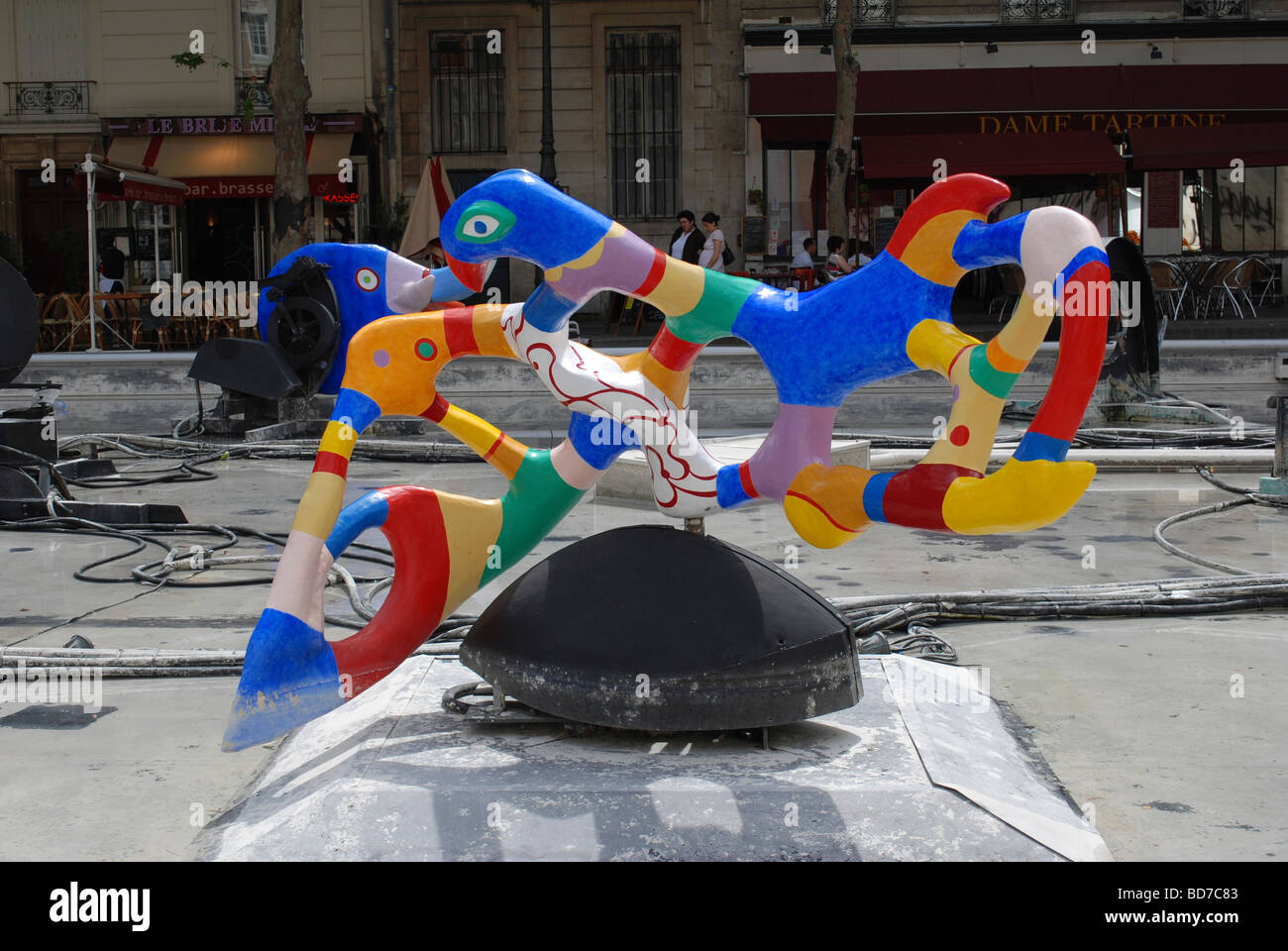 France Paris Centre Georges Pompidou Stock Photo - Alamy