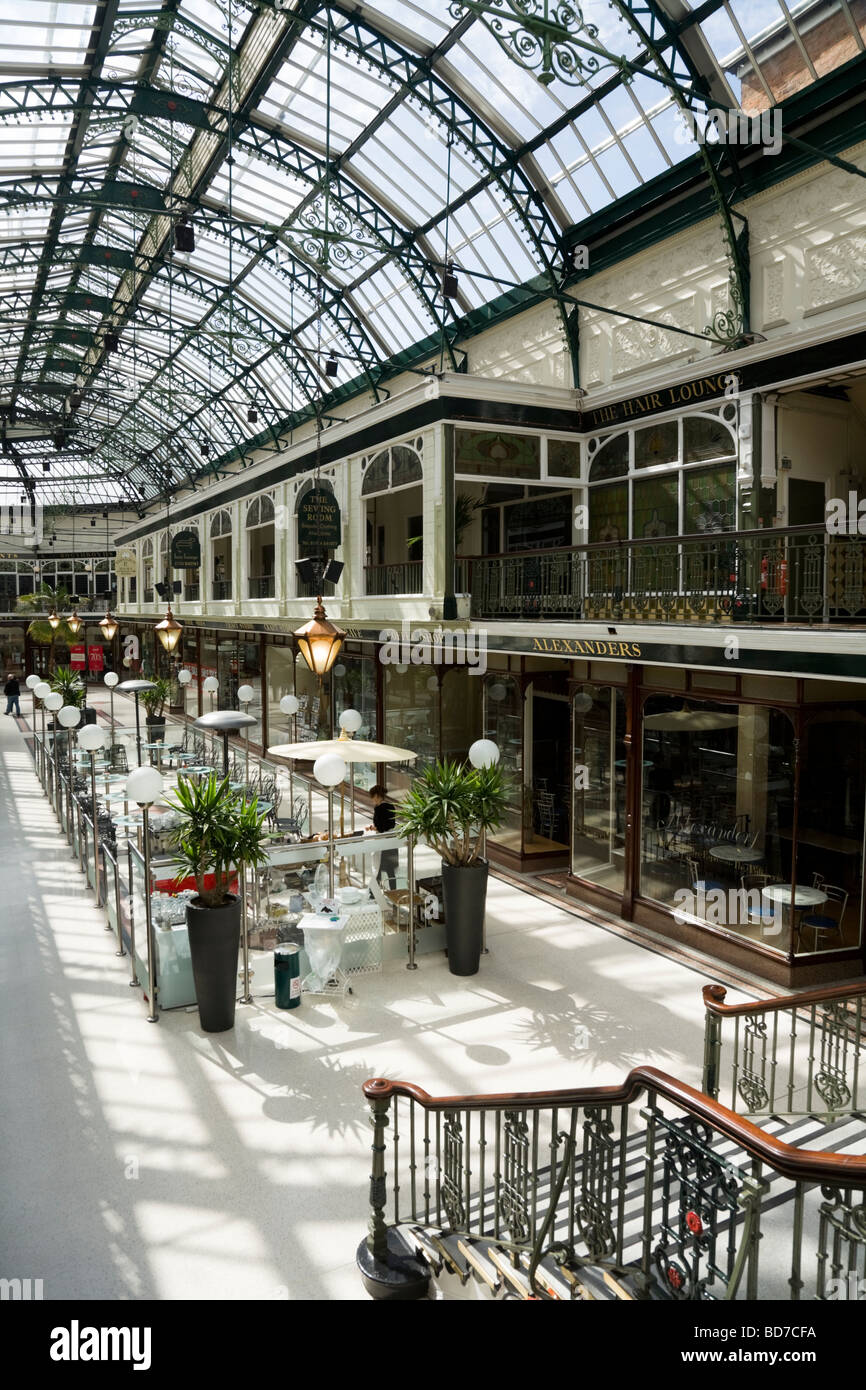 Inside the Wayfarers Arcade on Lord Street, Southport Stock Photo - Alamy
