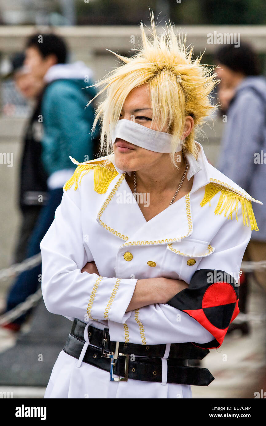 Portrait of a young person in Harajuku, Tokyo, Japan Stock Photo - Alamy