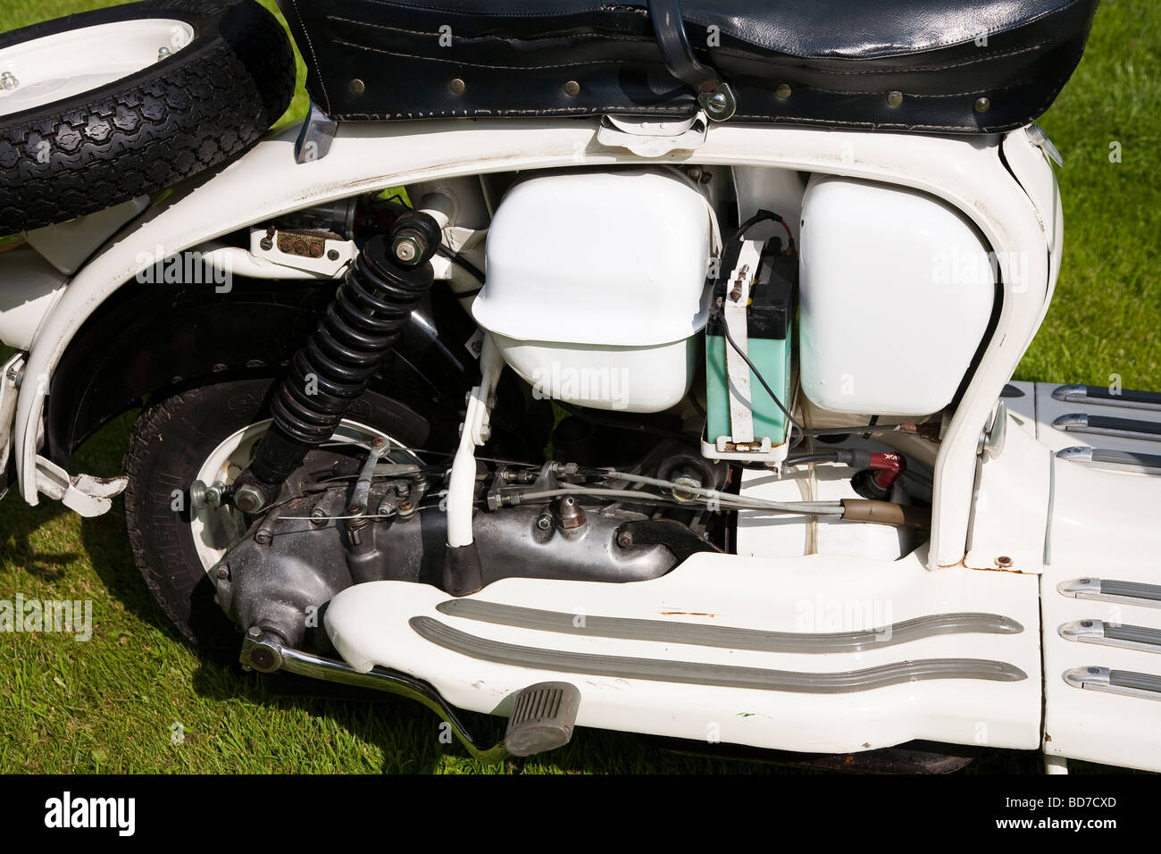 Vintage 1960s Lambretta Engine Stock Photo - Alamy