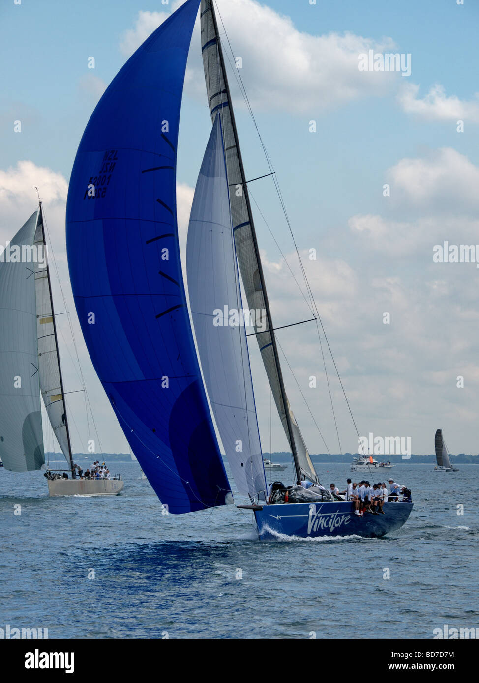 Sailboat on lake huron port hi-res stock photography and images - Alamy