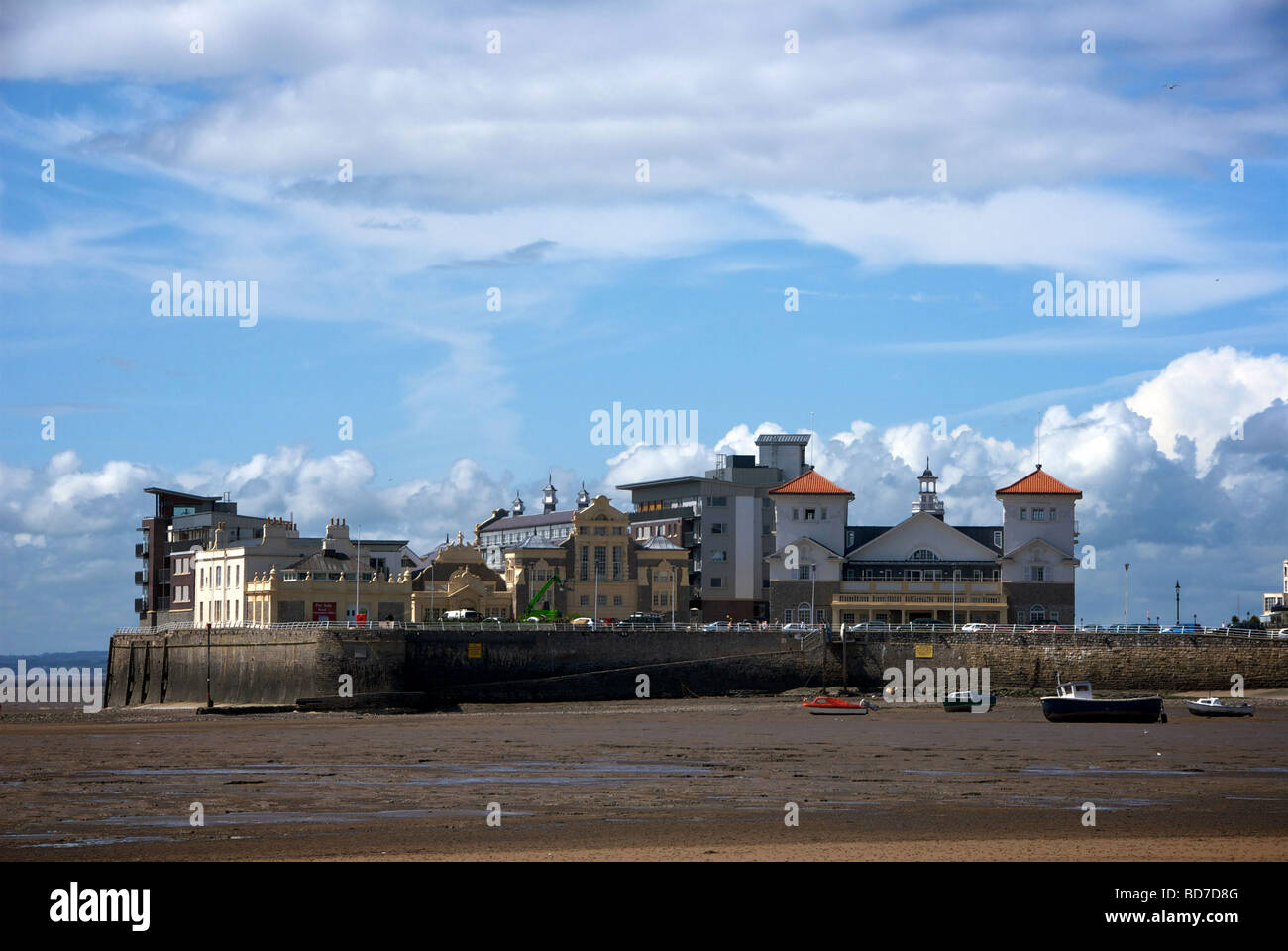Weston-Super-Mare North Somerset UK Seaside Coastal Holiday Resort Sea ...