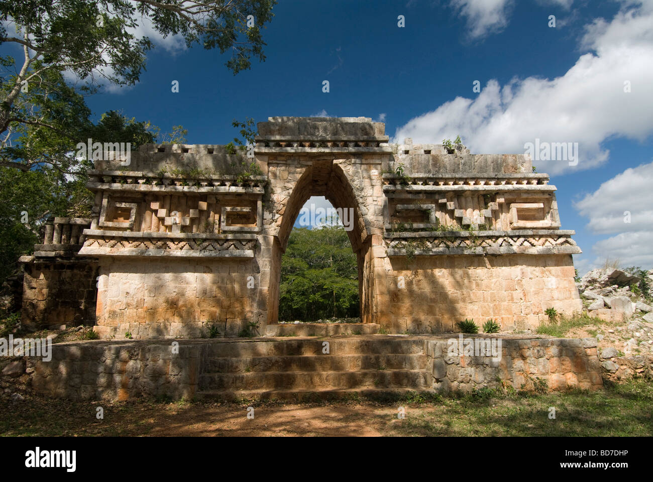 Mexico, Yucatan, Labna, El Arco (the arch Stock Photo - Alamy