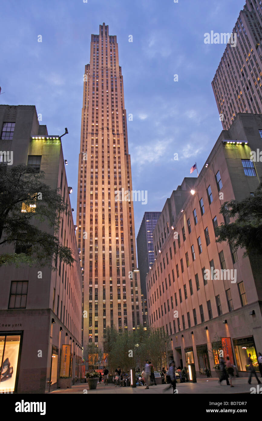 Rockefeller Center, Manhattan, New York City, USA Stock Photo - Alamy