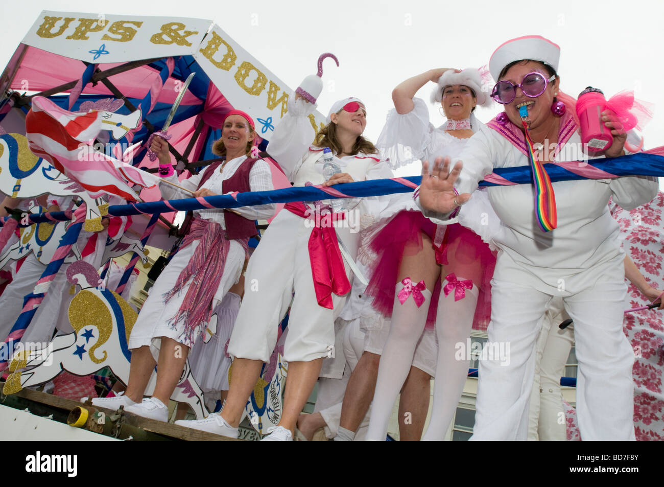 UNITED KINGDOM, ENGLAND, BRIGHTON, 1st August 2009. The parade during ...