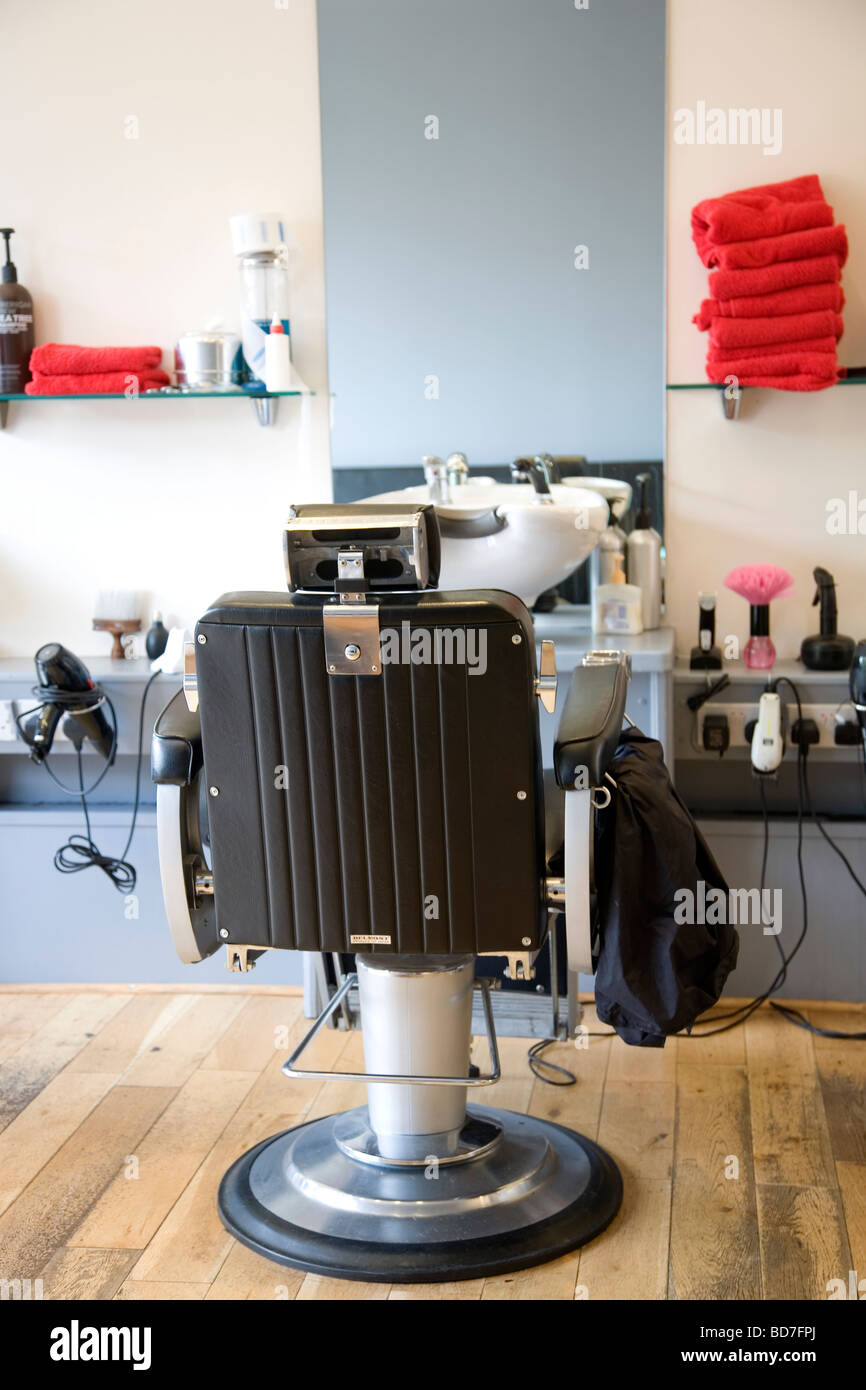 Barber seat hi-res stock photography and images - Alamy