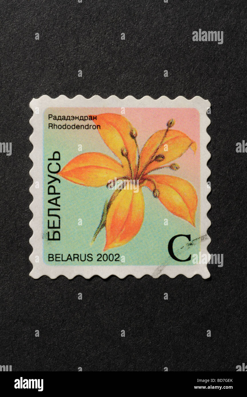 Belarus postage stamp Stock Photo - Alamy