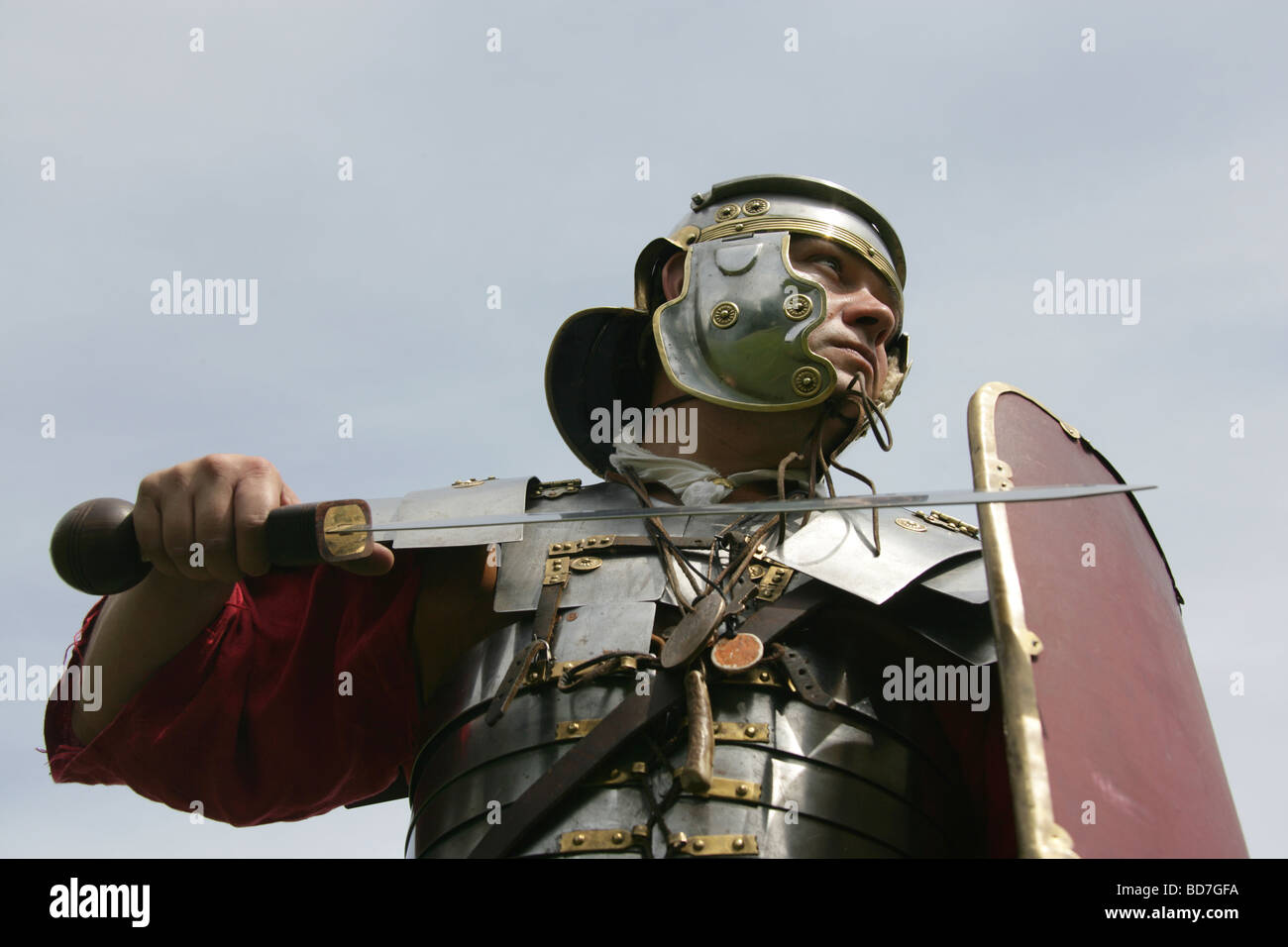Roman military uniform hi-res stock photography and images - Alamy