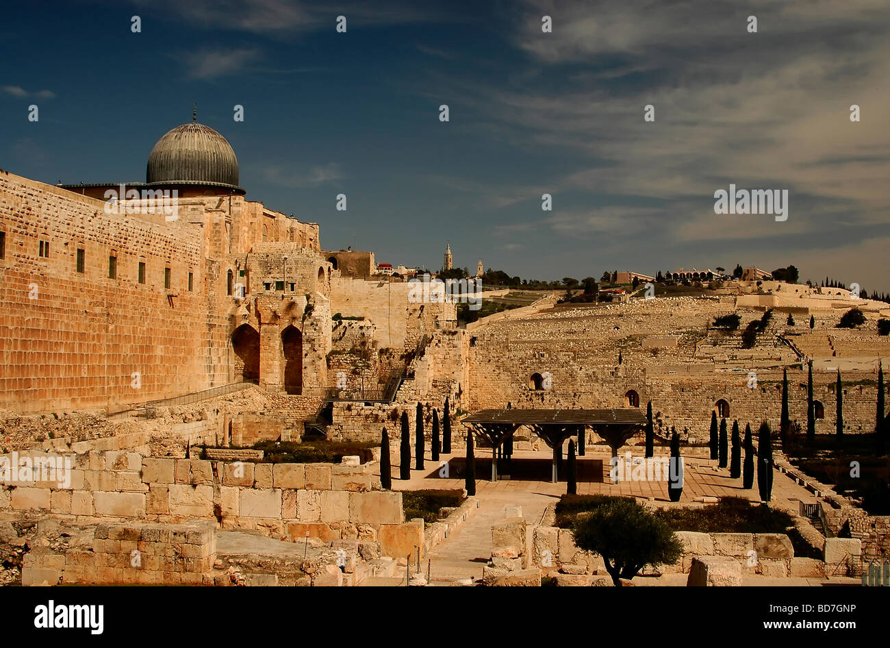 the old city of jerusalem in israel Stock Photo - Alamy