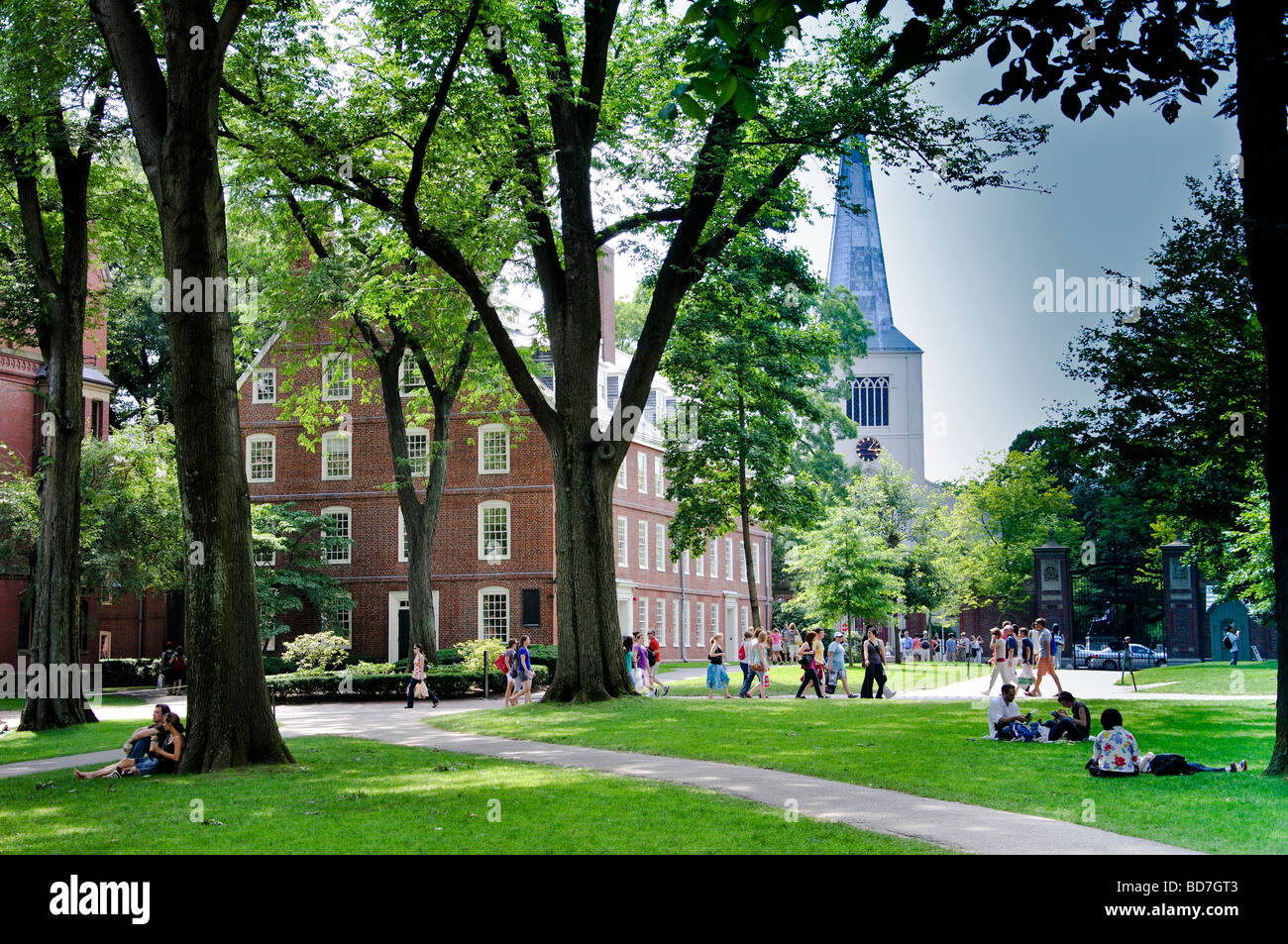 Harvard University campus Stock Photo - Alamy