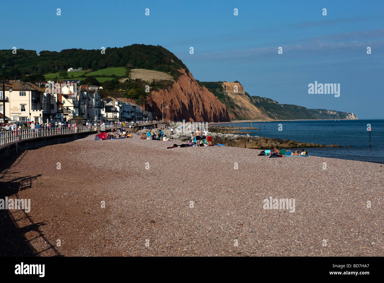 Sidmouth. Devon. England. Europe Stock Photo - Alamy