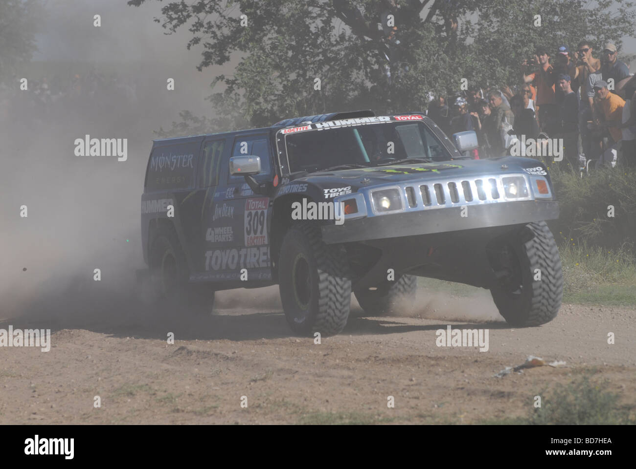 Rally car jump hi-res stock photography and images - Alamy