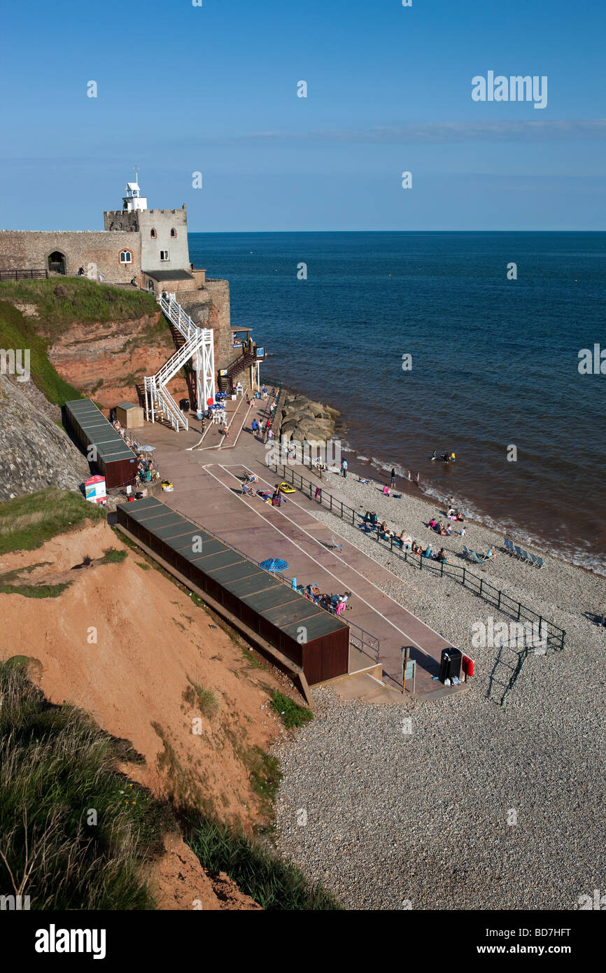 Jacob's Ladder. Sidmouth. Devon. England. Europe Stock Photo - Alamy