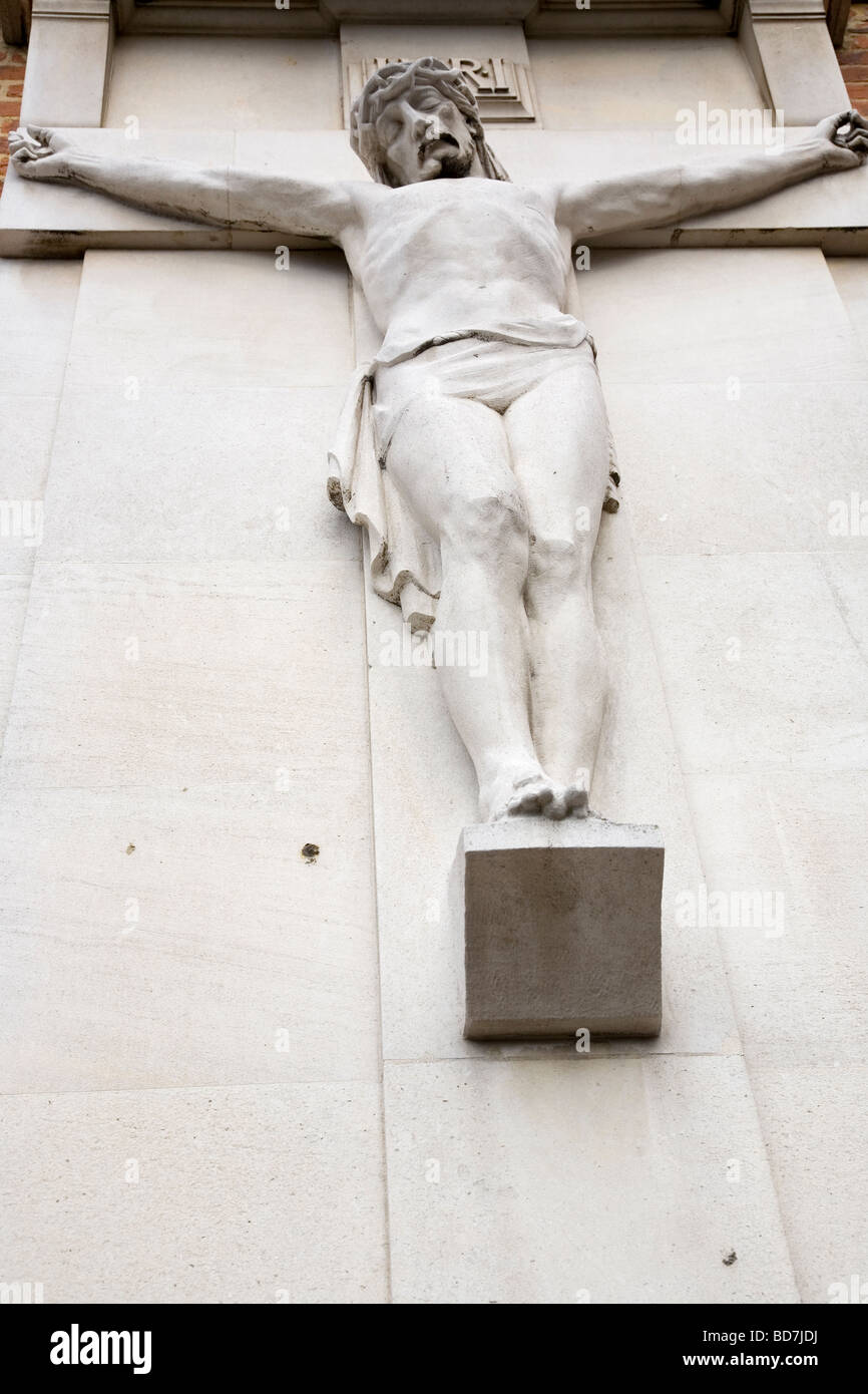 Stone carving face jesus christ hi-res stock photography and images - Alamy