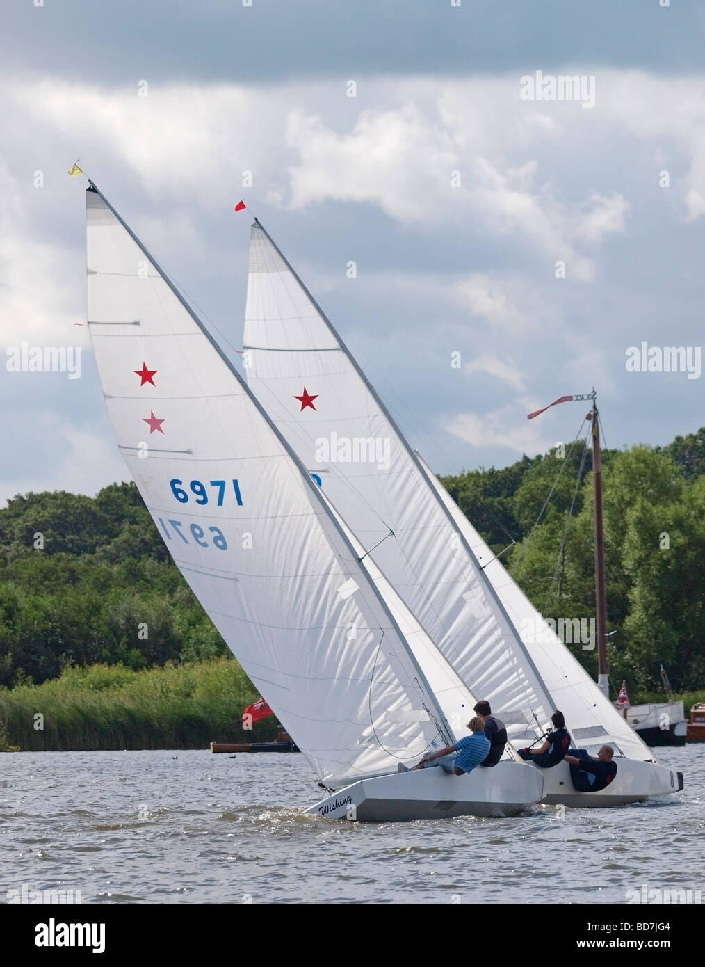 Star olympic class boat hi-res stock photography and images - Alamy