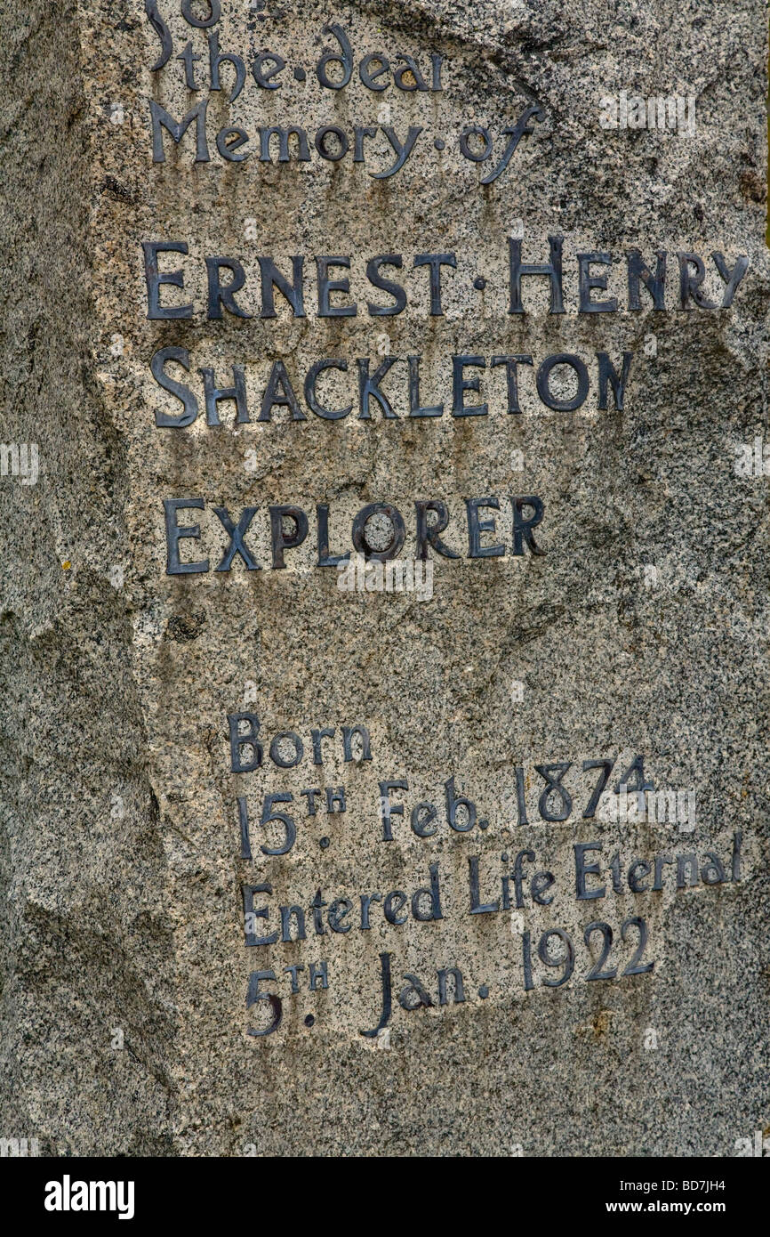 Shackletons grave hi-res stock photography and images - Alamy