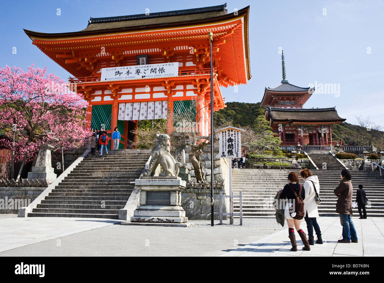 Kiyomizudera 'Pure Water Temple' in Kyoto, Japan Stock Photo - Alamy