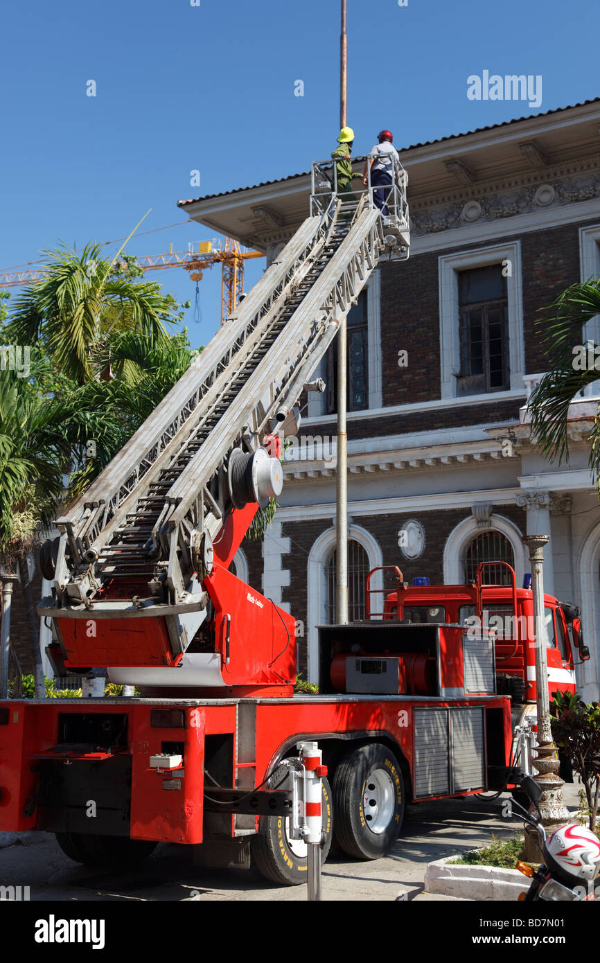 Fire brigade car cars hi-res stock photography and images - Alamy