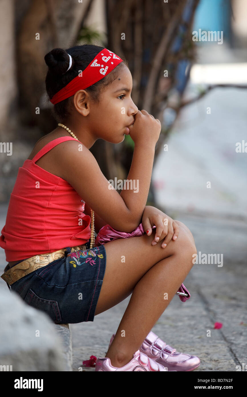 Cuban girl hi-res stock photography and images - Alamy
