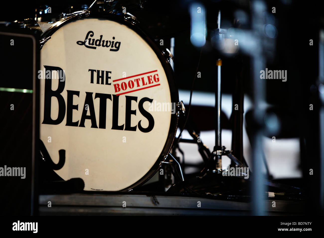 The Bootleg Beatles tribute band in concert Stock Photo - Alamy