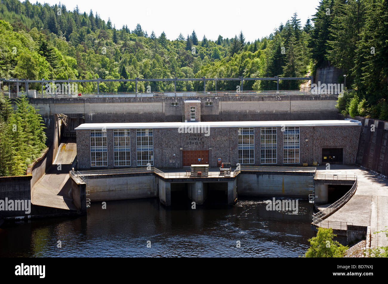 Aigas hydroelectric power station, Scotland, UK Stock Photo - Alamy