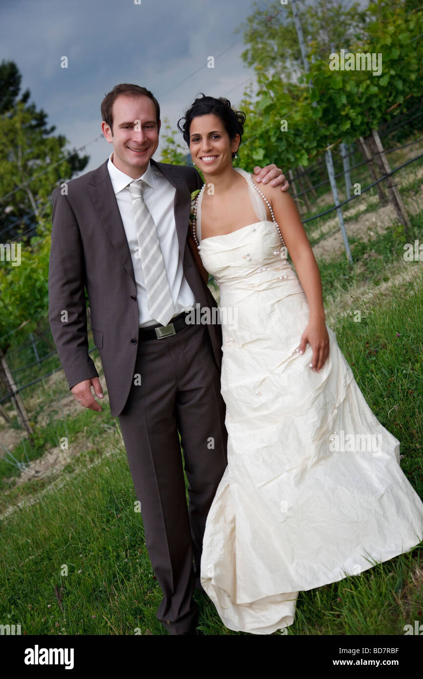 bride and bridegroom Stock Photo - Alamy