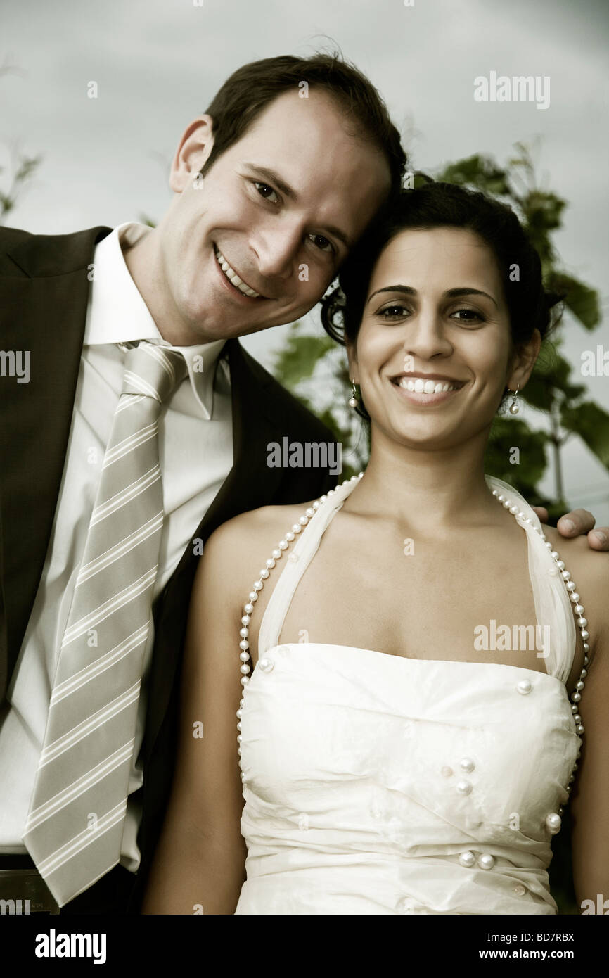 bride and bridegroom Stock Photo - Alamy