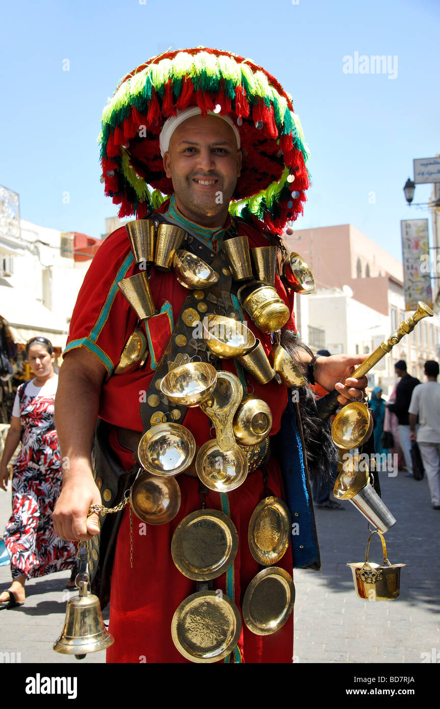 Traditional Guerrab (Water Carrier) in Medina, Tangier, Tangier-Tétouan ...