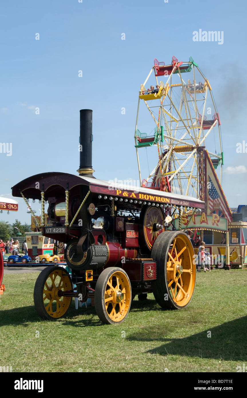 traction engine engines steam tractor tractors fair show fairground ...
