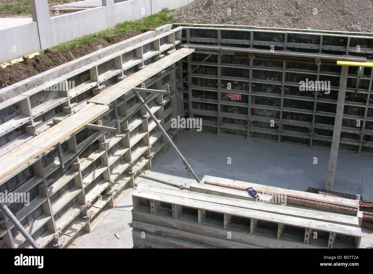 structural work of basement Stock Photo - Alamy