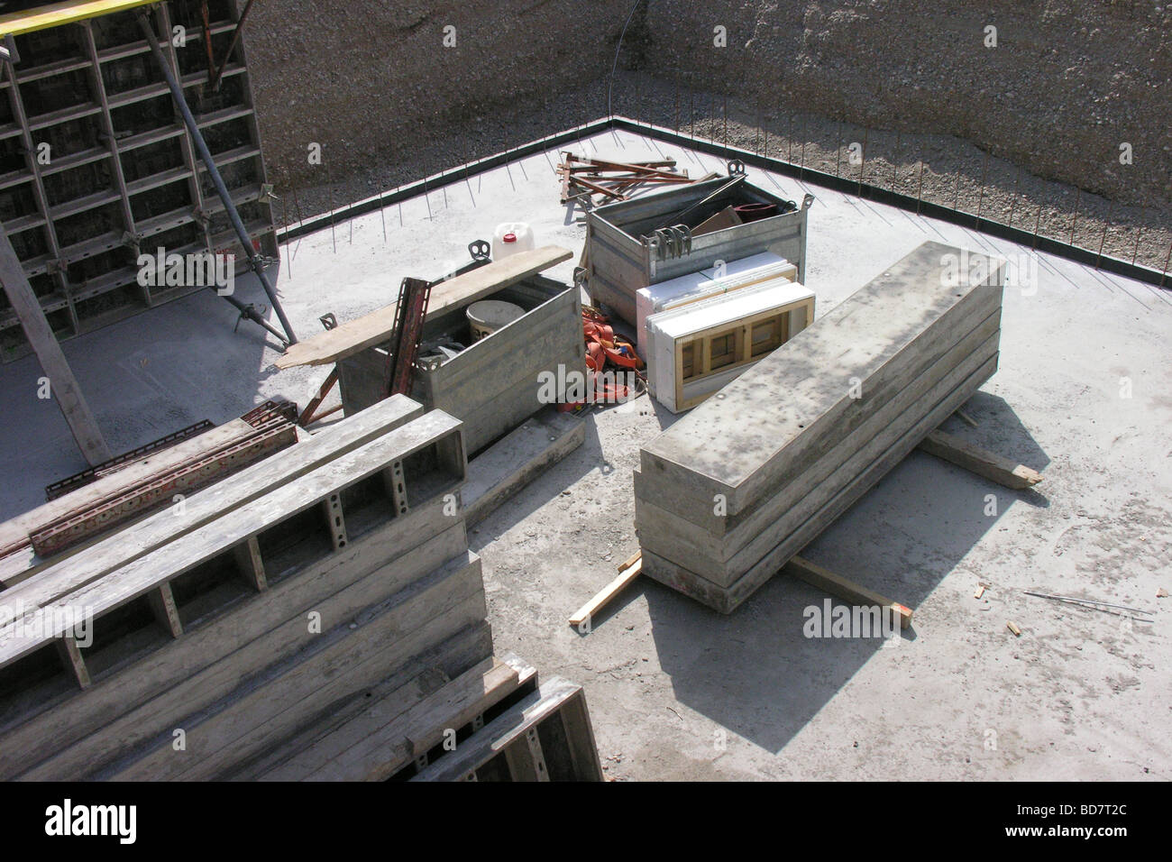 structural work of basement Stock Photo - Alamy