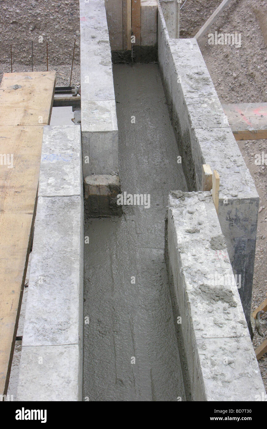 structural work of basement Stock Photo - Alamy