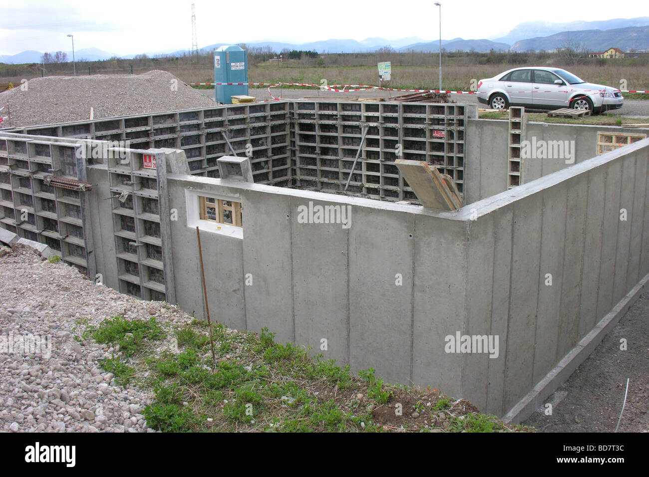 structural work of basement Stock Photo - Alamy