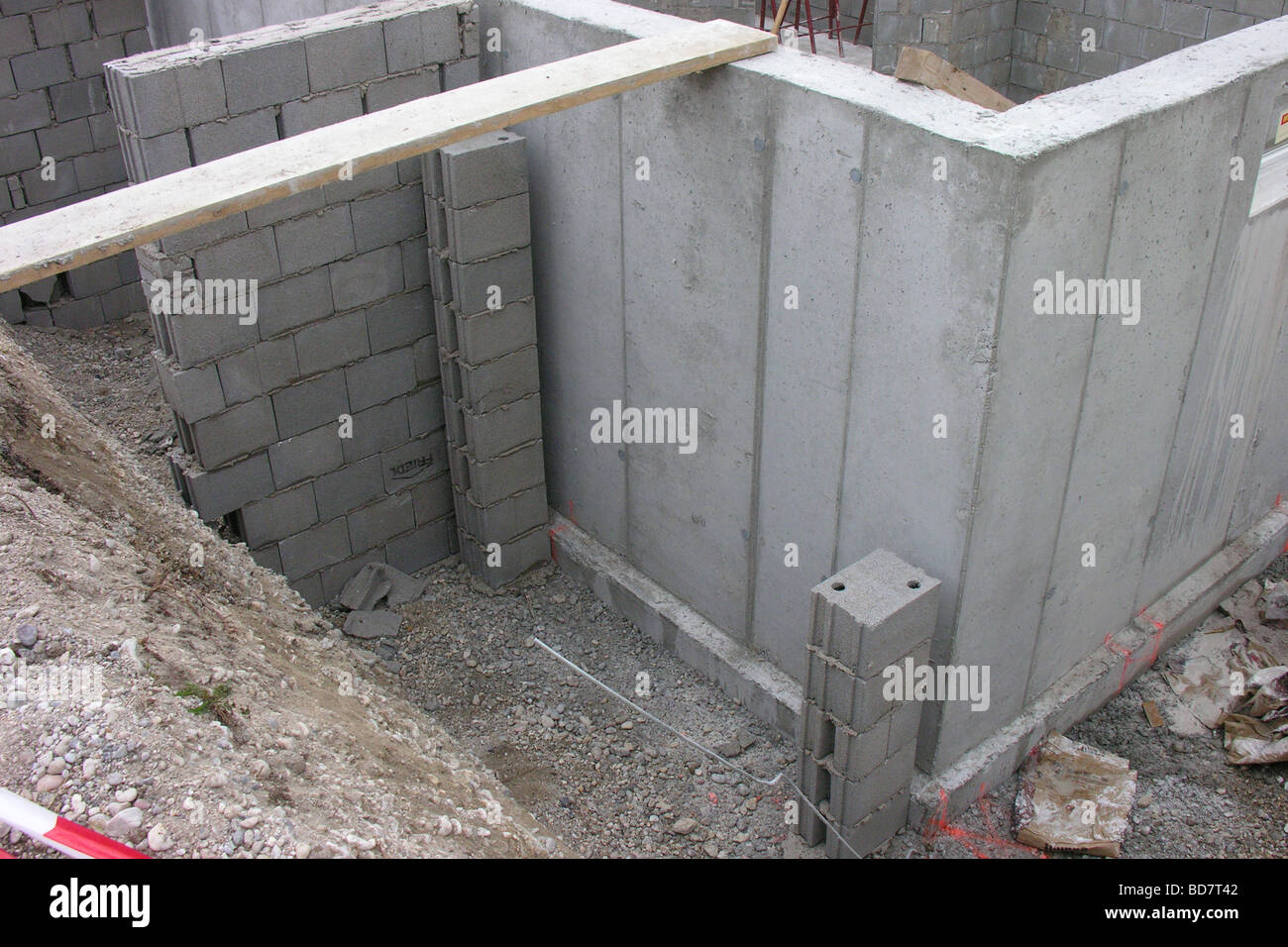 structural work of basement Stock Photo - Alamy