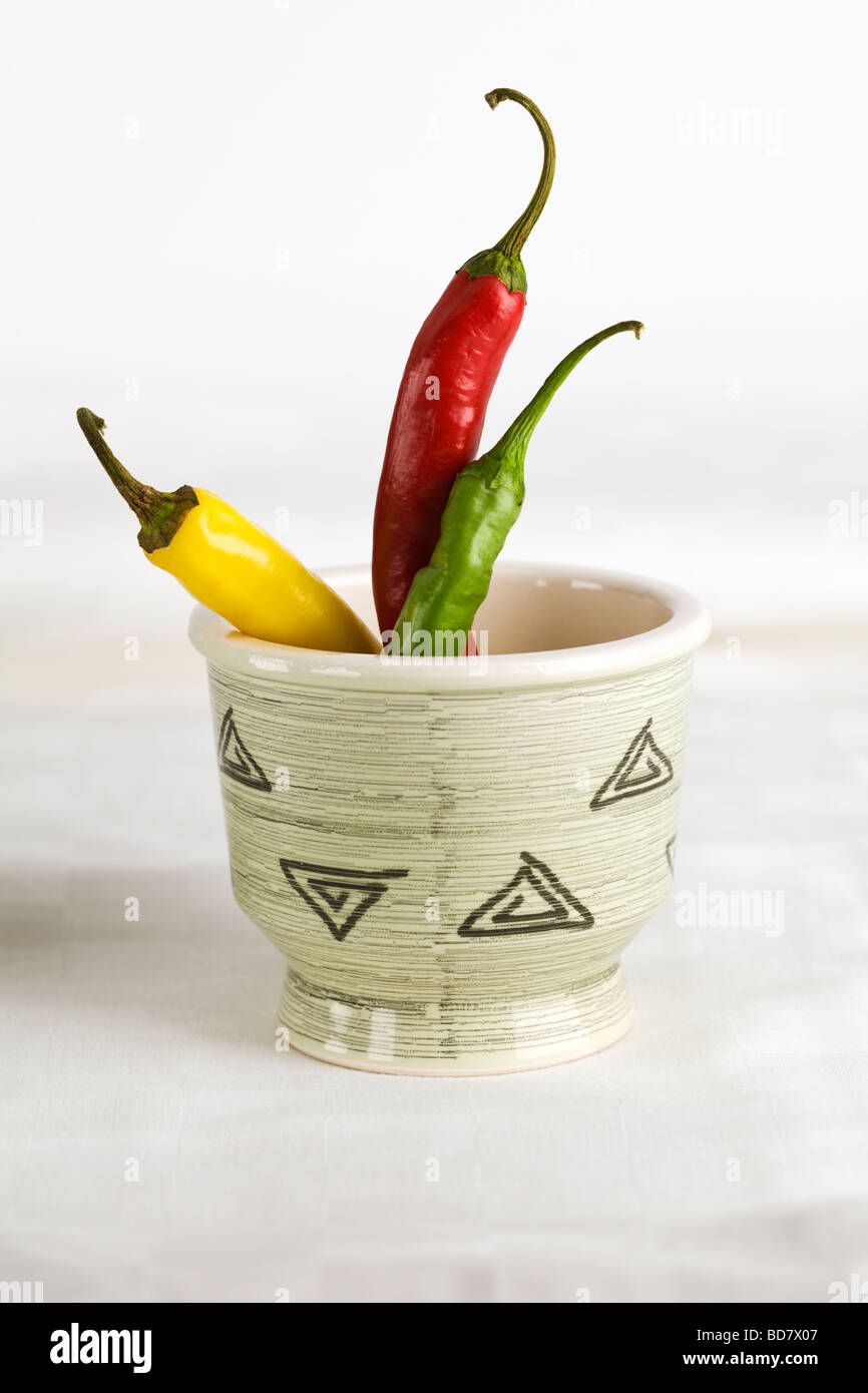 Ceramic chili peppers hi-res stock photography and images - Alamy