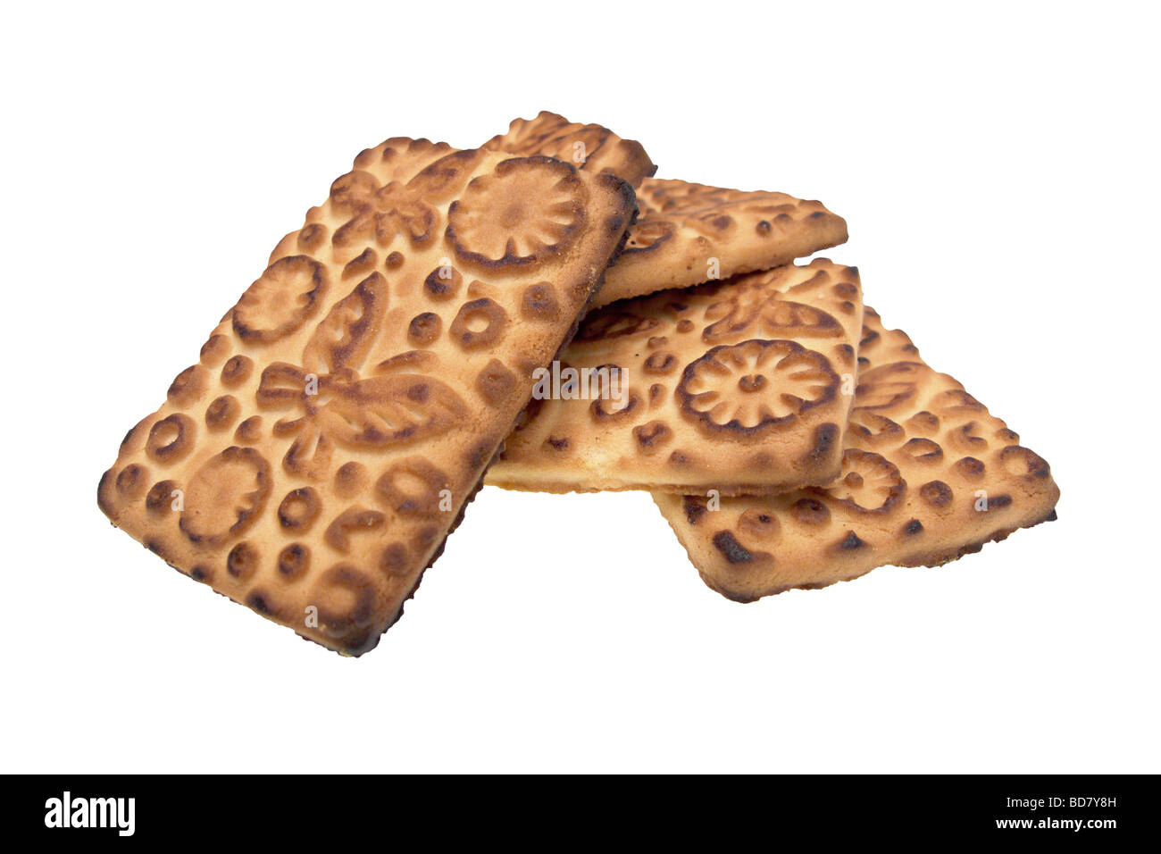 Rectangular biscuits Cut Out Stock Images & Pictures - Alamy