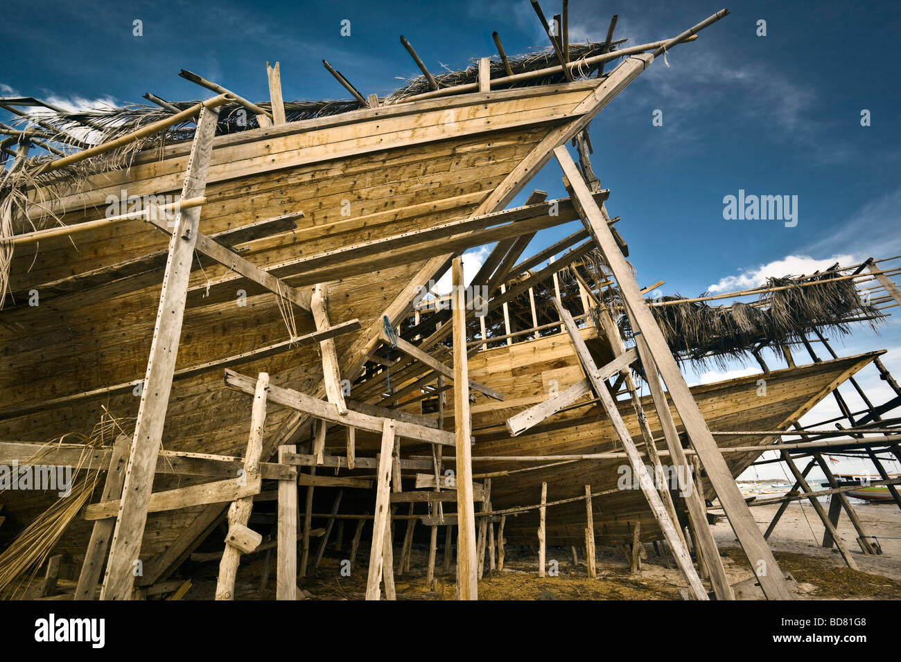 Boat building indonesia hi-res stock photography and images - Alamy