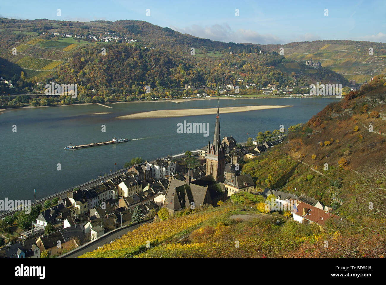 Ancient town bacharach hi-res stock photography and images - Alamy