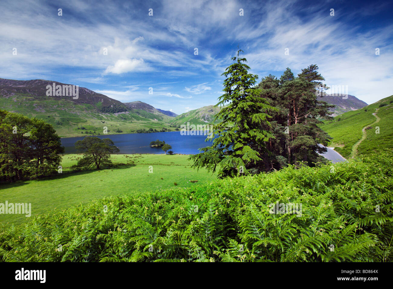 Crummock water lake district cumbria hi-res stock photography and ...
