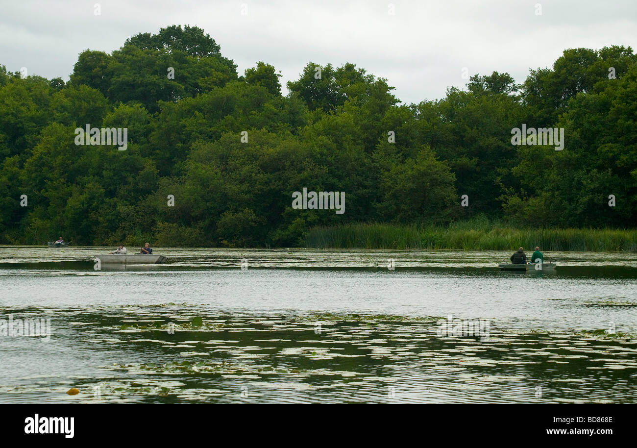 Fishing from a Boat Stock Photo - Alamy