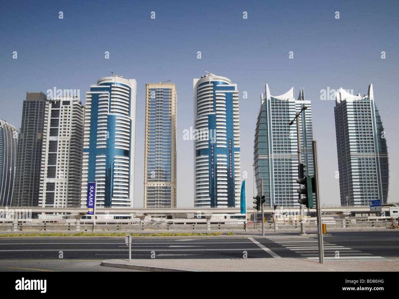 Sheikh zayed rd in hi-res stock photography and images - Alamy