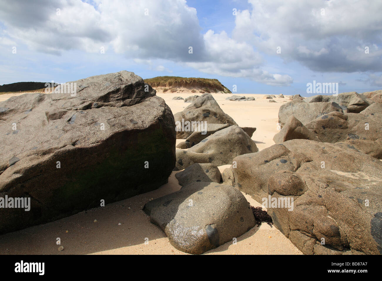 Shell beach herm island channel islands hi-res stock photography and images - Alamy
